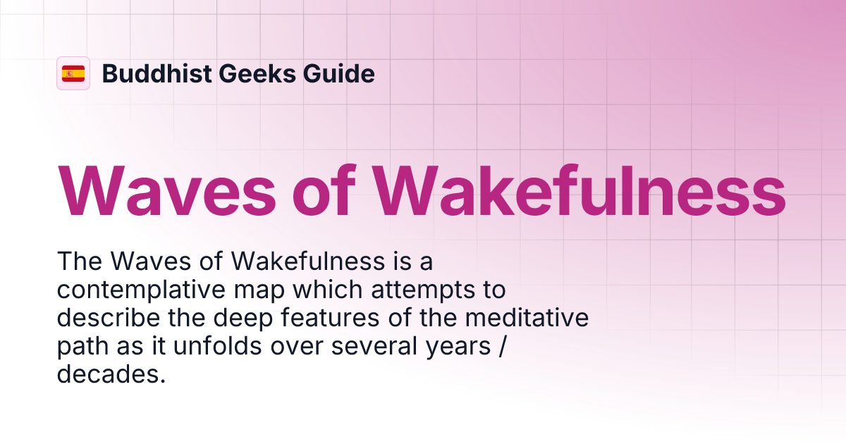 Waves of Wakefulness | Español | Buddhist Geeks Guide