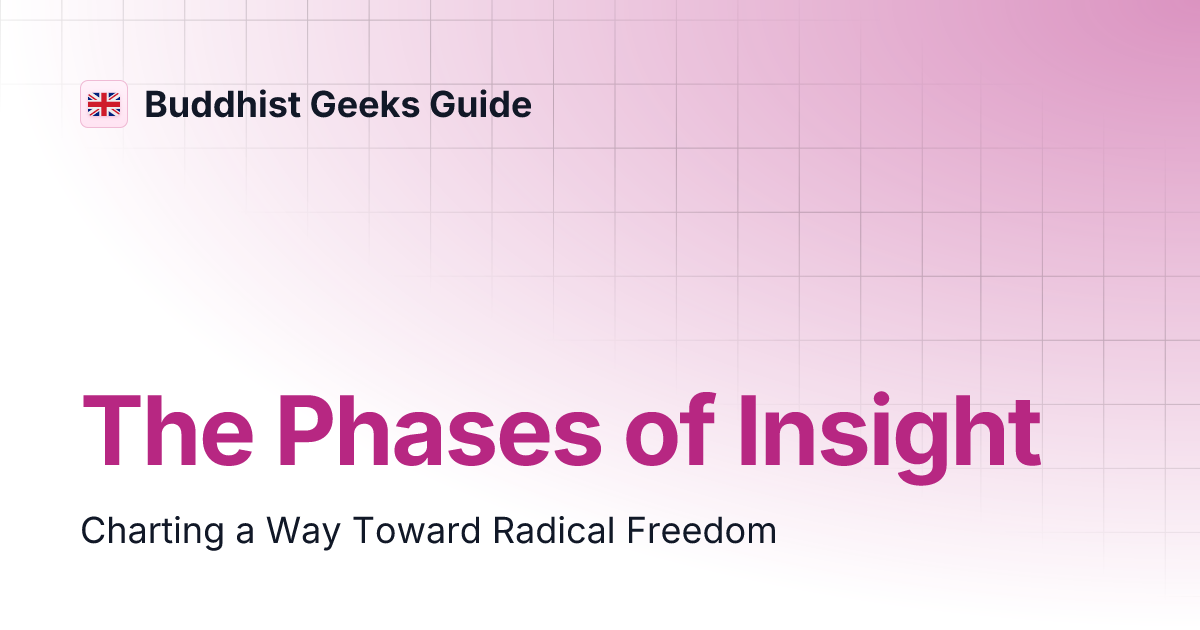 The Phases of Insight | Buddhist Geeks Guide